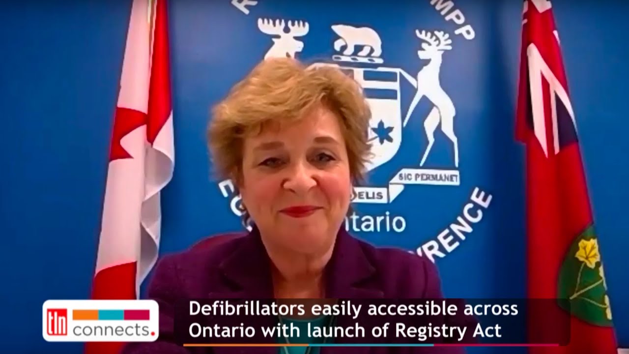 Hon. Robin Martin, MPP, on Enacting “Bill 141 Defibrillator ...