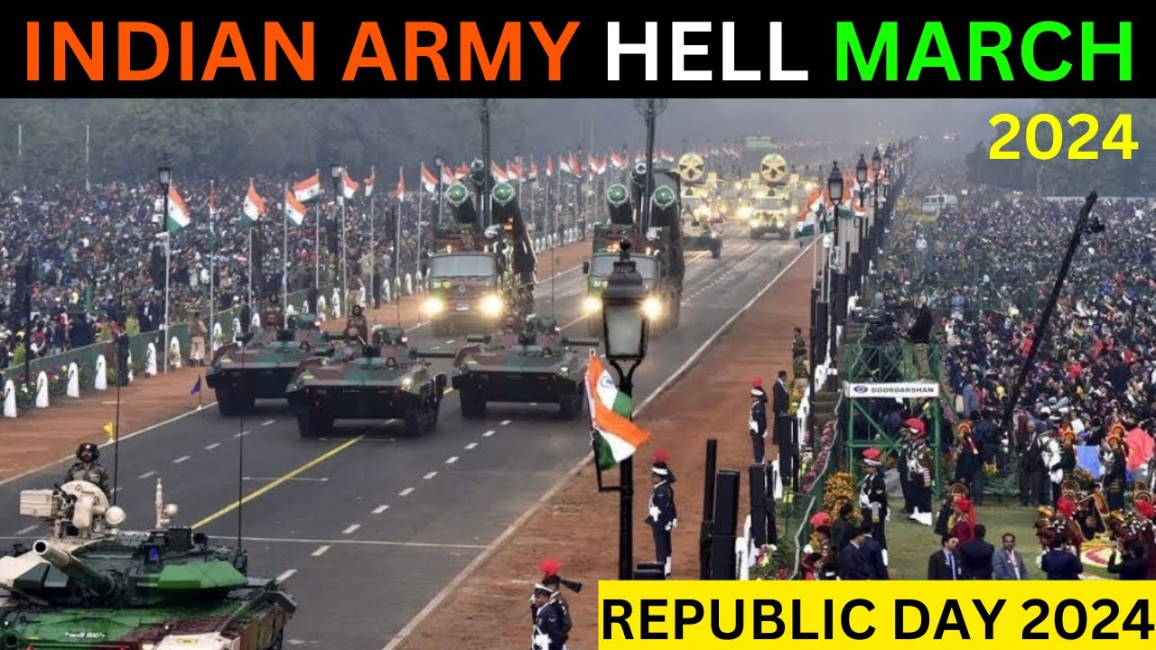 Indian Army Hell March 2024 | Republic Day Parade | INDIA WALE - YouTube