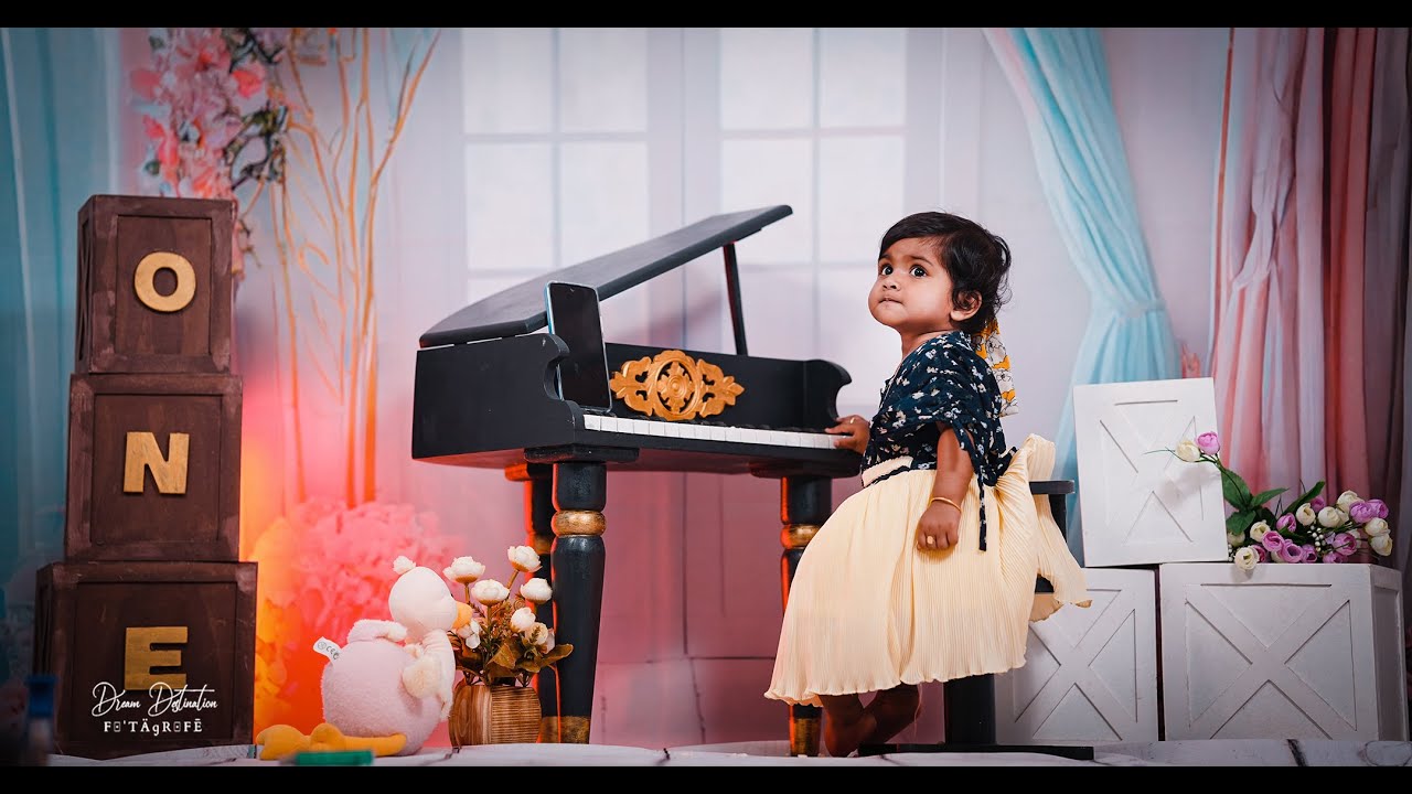 Cinematic Cake Smash | Sarah Zeonah 1st Birthday Celebration | Dream Destination Studio | - YouTube