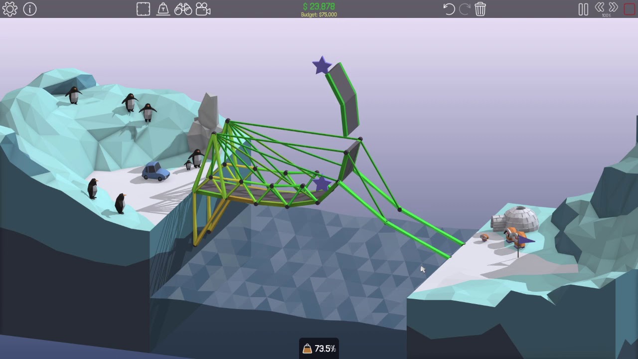 poly bridge | ep 4 | part 1 - YouTube