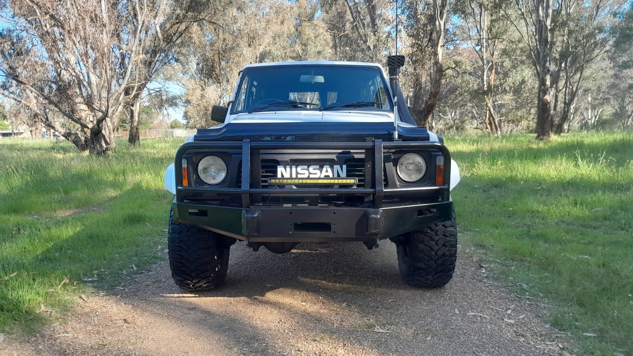 1989 NISSAN GQ PATROL TD42 SUPER CLEAN WALK AROUND #nissan #diesel # ...