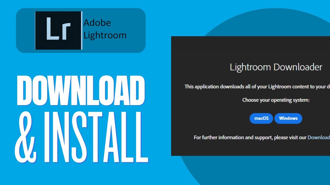 How To Download & Install Lightroom on PC - YouTube