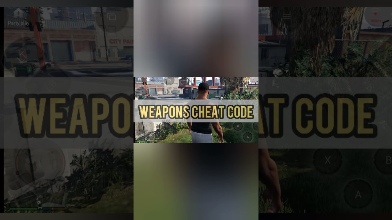 weapons cheat code in gta 5 chikii[get all weapons] - YouTube