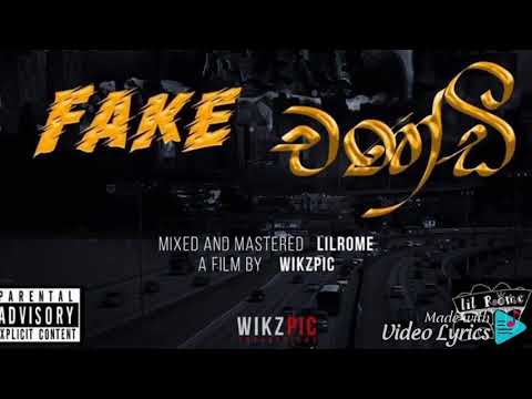 Fake chandi(ෆේක් චන්ඩි)Lilrome Lyrics - YouTube