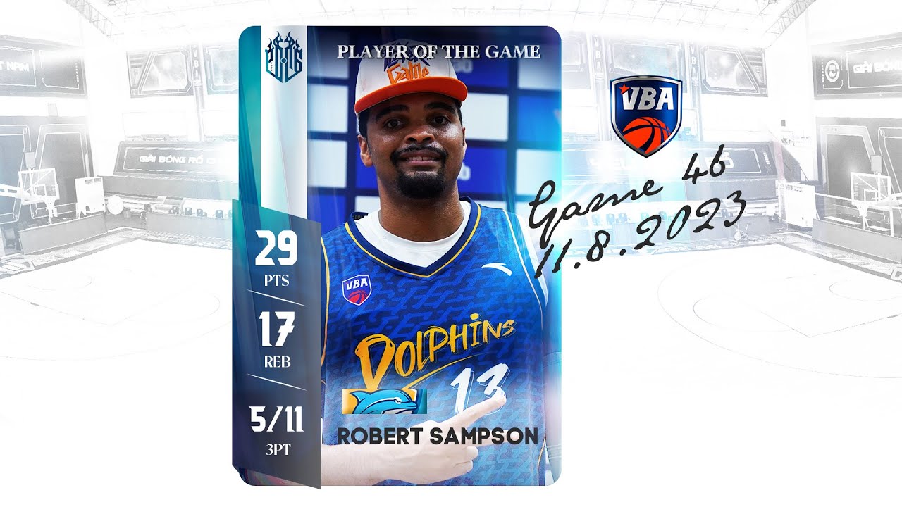 Game 46 - Player of The Game: Robert Sampson (29 PTS - 17 REB) - YouTube