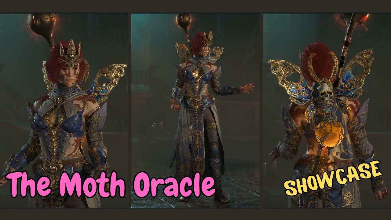 The Moth Oracle Showcase - Diablo 4 Sorcerer [PS5/4K] - YouTube