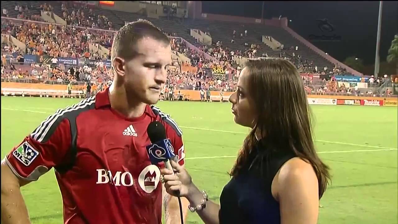 Chad Barrett Half Time Interview (Sept. 18, 2010) - YouTube