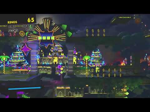 A NEON JUNGLE!!! | Sonic Forces - Stage 8: Mystic Jungle Luminous ...