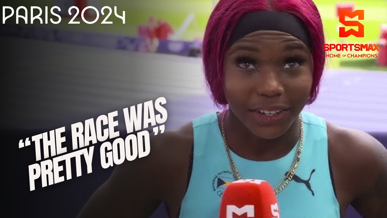 Paris 2024| Bahamas' Cartwright enjoying the crowd and experience ...