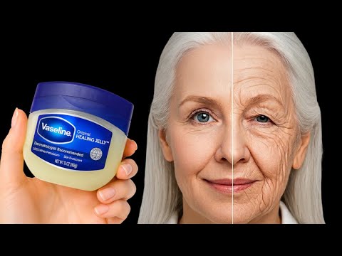 Vaseline lässt Falten in nur 10 Minuten verschwinden – sogar mit 70! Anti-Aging-Rezepte
