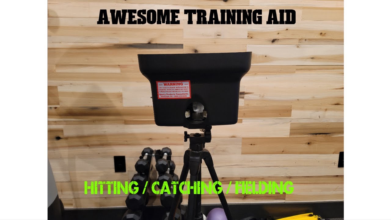 Perfect Pitcher pitching machine - YouTube