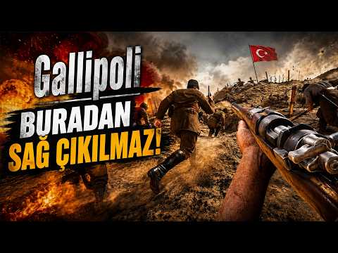 TARİHİN EN ZOR SAVAŞLARINDAN BİRİ! | Gallipoli Türkçe