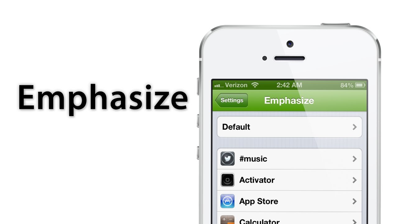 [Cydia Tweak] Emphasize - Custom iOS & App-Specific Interface Colors ...