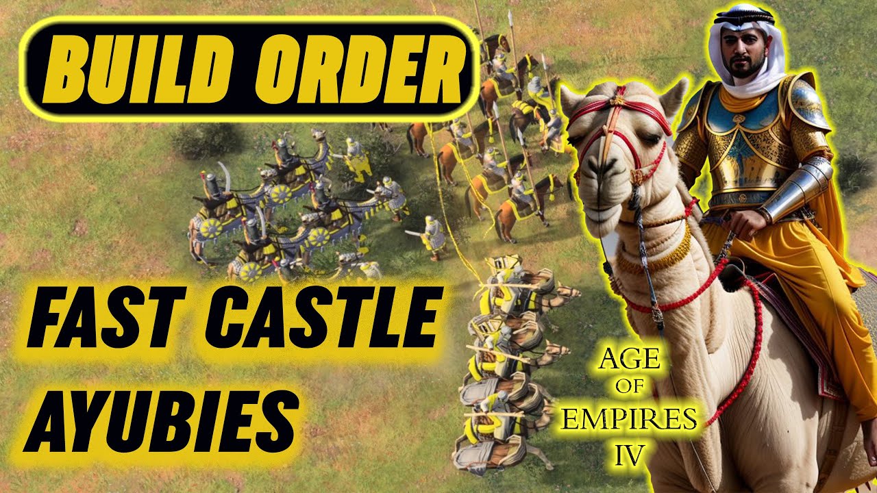 BUILD ORDER FAST CASTLE AYUBIES, (MIN 9:30). - YouTube