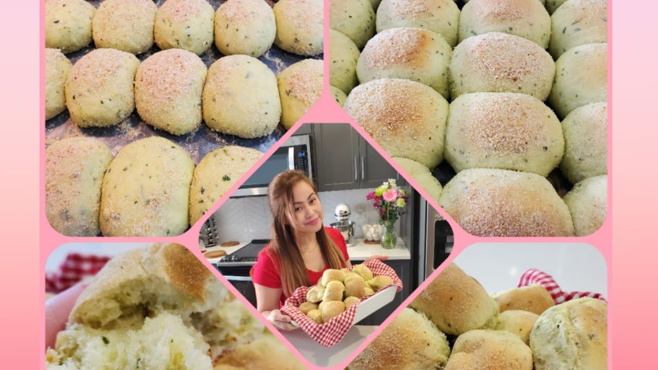 Spinach Pandesal super soft and fluffy @Mai Cusina #3 - YouTube