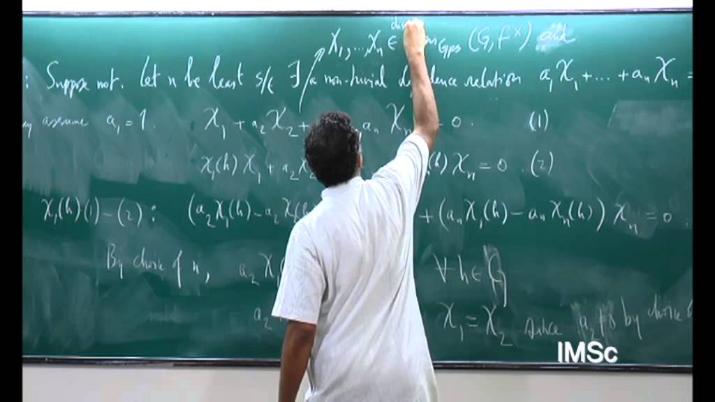 007 Linear Algebraic Groups: an introductory course by K N R - YouTube