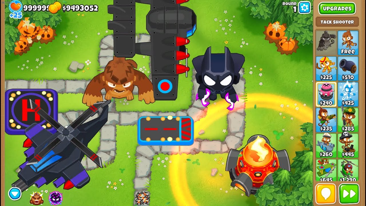 New Secret Achievement BIG MONKEY TOWERS | BTD6 - YouTube