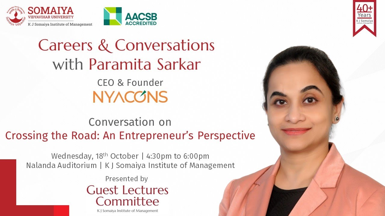 KJSIM | Careers & Conversations | Paramita Sarkar - YouTube