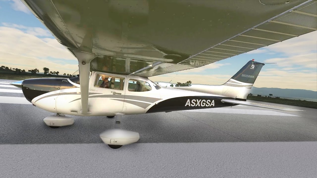 Rijeka to Santorini - Textron Aviation Cessna 172 Skyhawk / Microsoft ...