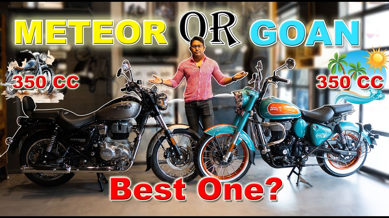 Goan Classic 350 Vs Meteor 350 Which Bike will you Choose..? Details ...
