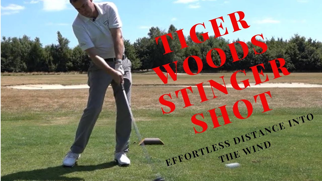 Tiger Woods Stinger Shot - YouTube