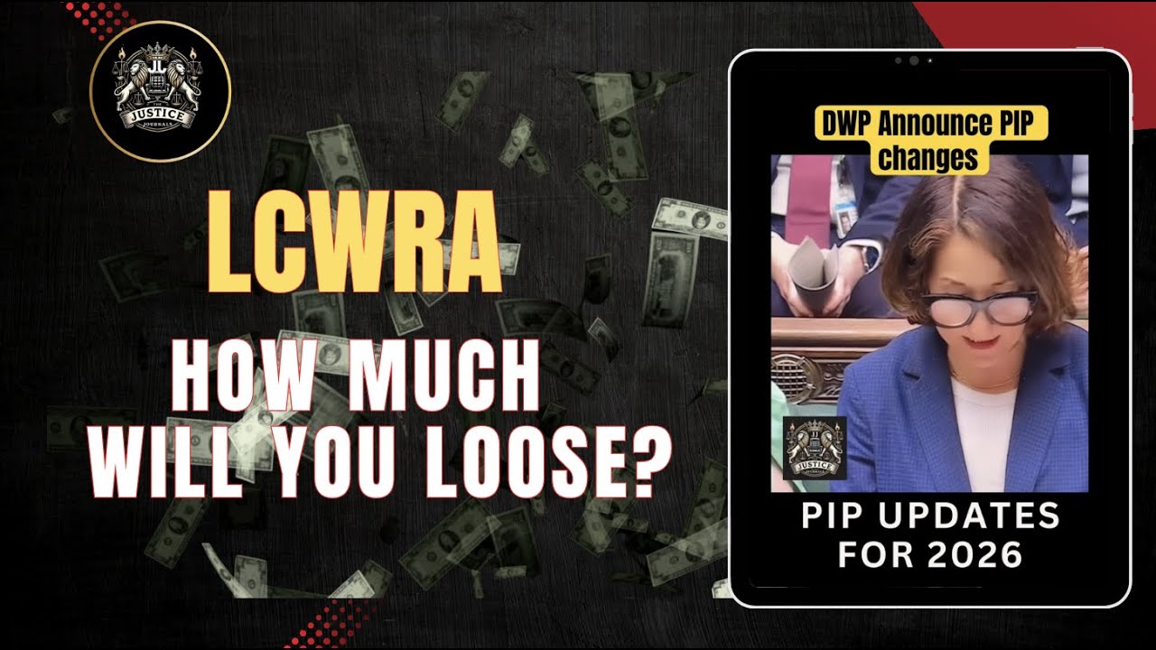 PIP LCWRA UNIVERSAL CREDIT PAYMENTS: How much money will you loose? # ...