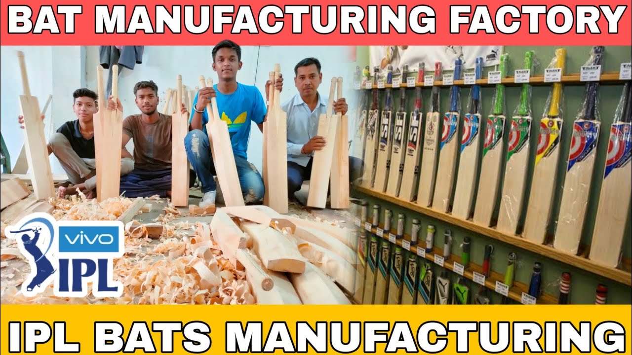 Cricket Bat Manufacturing In India 🔥|| Bat-Ball Manufacturing Process 🏏 ...