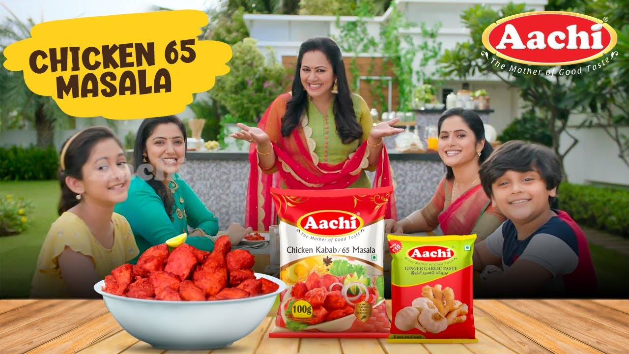 Chicken 65 Masala | ஆச்சி சிக்கன் 65 மசாலா | New TV commercial 2020 ...