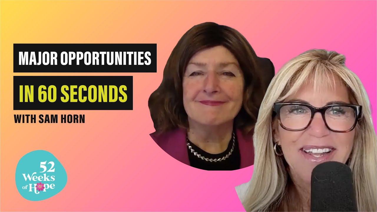 Major Opportunities in 60 Seconds with Sam Horn - YouTube