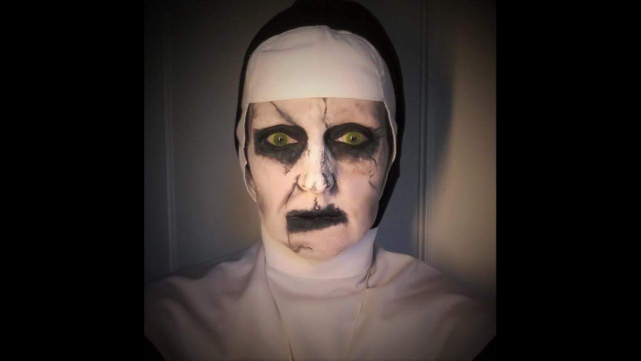 Conjuring 2 Valak Halloween Make-Up Tutorial - YouTube