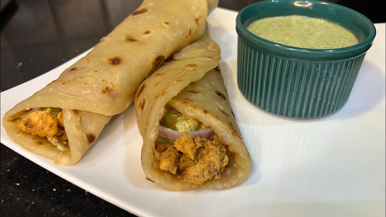 Paratha Roll With The Grand Delight - YouTube