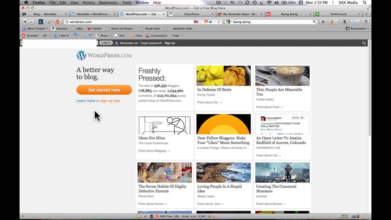 WordAds Part 1 - WordPress.com Advertising Platform - YouTube