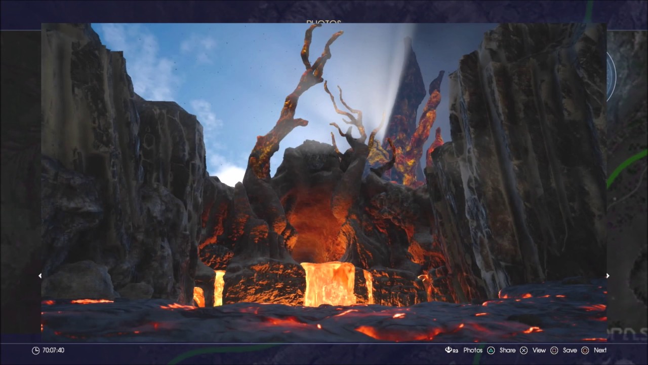 Final Fantasy 15 Get 15000 Gil from Vyv Photograph Volcanic Cave Quest ...