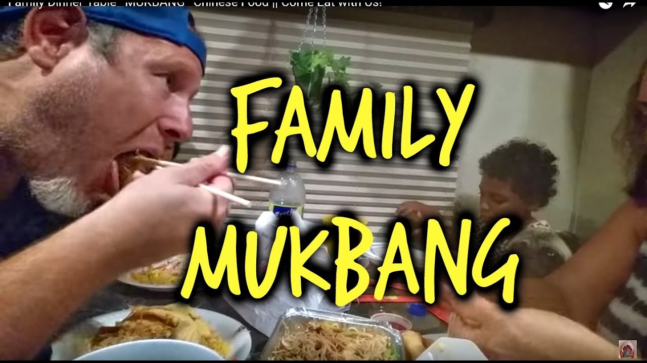 Family Dinner Table *MUKBANG* Chinese Food || Come Eat with Us! - YouTube
