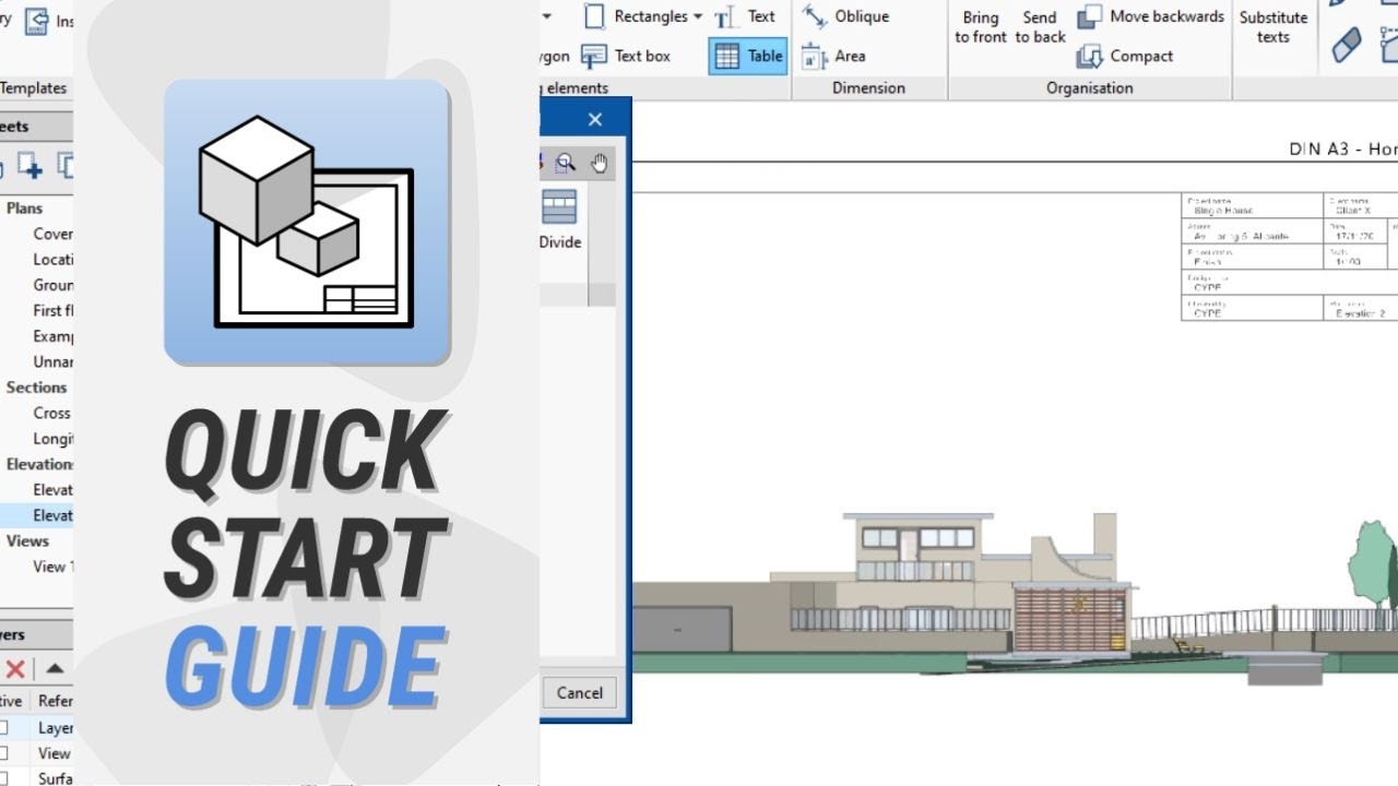 Open BIM Layout: styles and drawing tools - YouTube