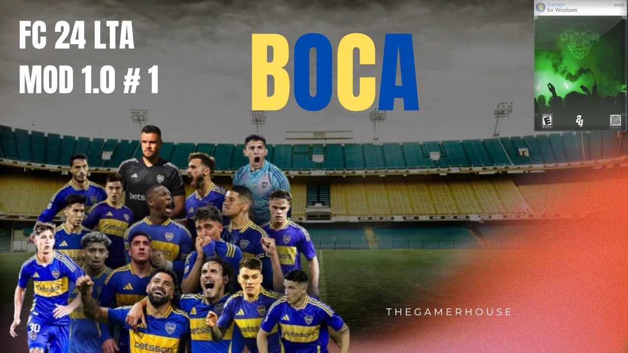 FC 24/ LTA MOD/ BOCA/ MODO CARRERA REALISTA/ DIFICULTAD ULTIMATE # 1 - YouTube