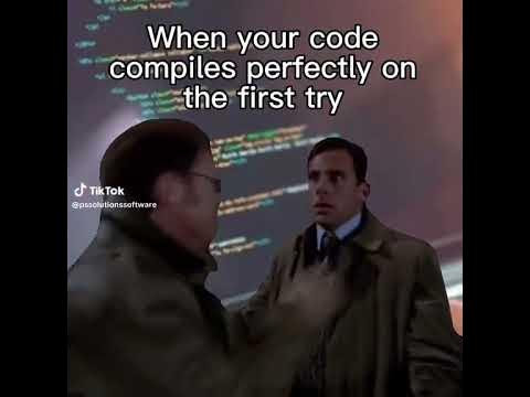 When Your Code Compiles Perfectly - YouTube