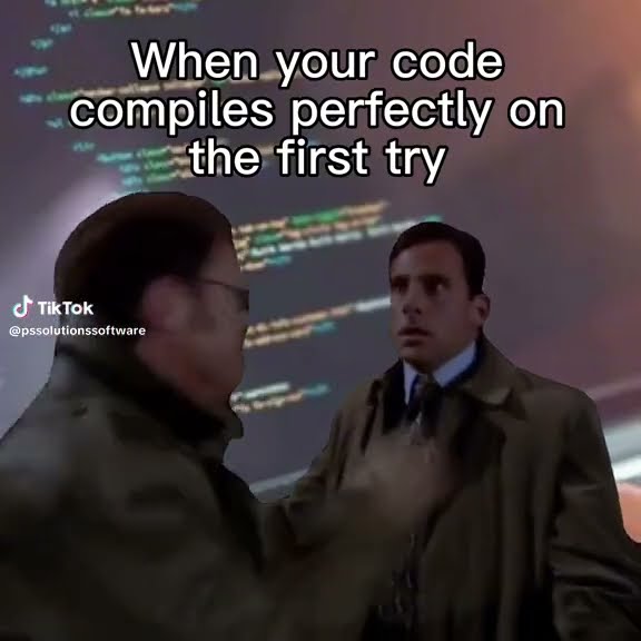 When Your Code Compiles Perfectly - YouTube