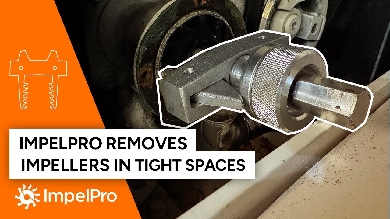 ImpelPro Removes Impellers in Tight Spaces | Impel Pro Impeller Removal ...
