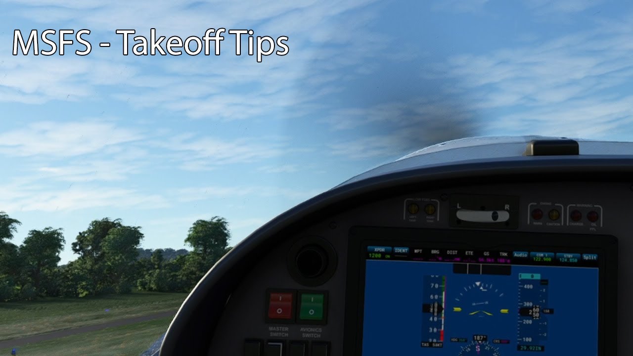 MSFS - Takeoff Tips - YouTube