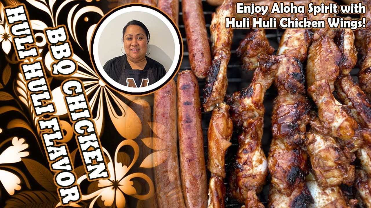 "Taste the Aloha Spirit with this mouthwatering Huli Huli Chicken Wings ...
