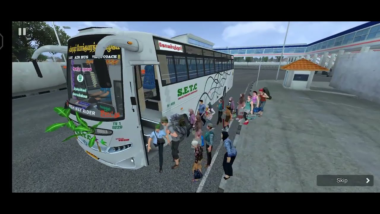 SETC Ultra Delux Bus Mod For Bus Simulator Indonesia | SETC Video Coach ...