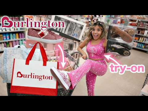BURLINGTON * GIRLY SHOP WITH ME! Luxury No Budget New Finds + Shopping Spree