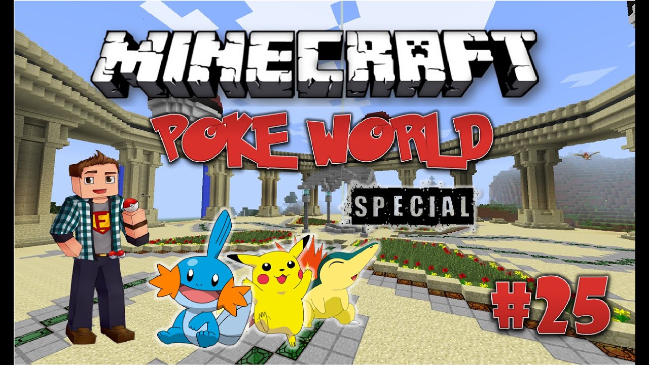 Minecraft: PokeWorld Special #25 - Очередной турнир (Игра на сервере ...