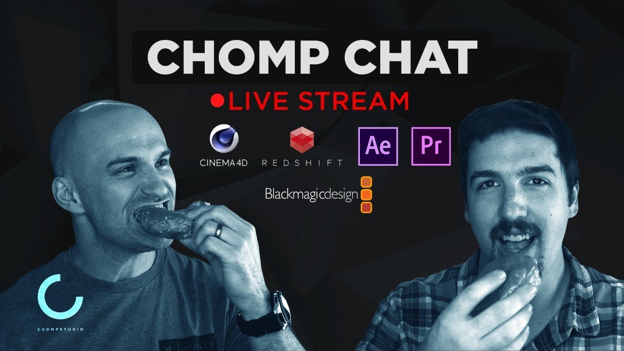 Chomp Chat - Motion Design and Cinema Camera - YouTube