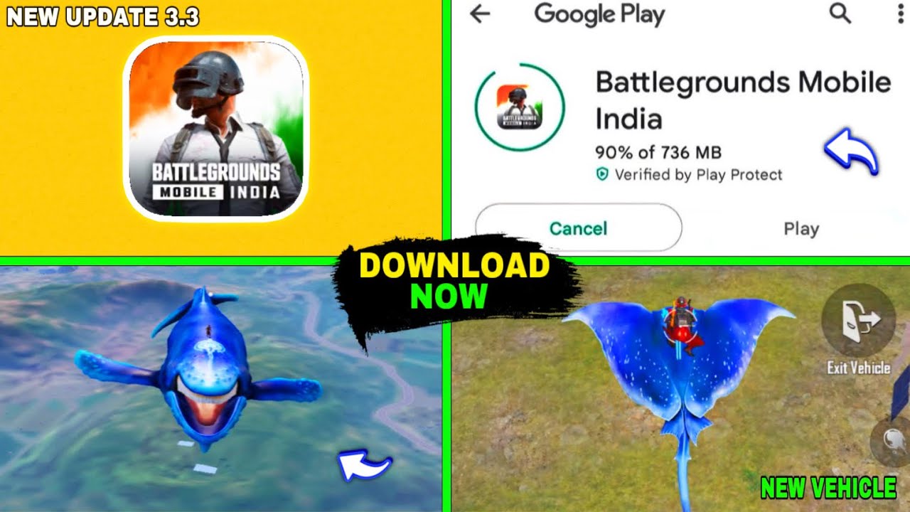 BGMI 3.3 NEW UPDATE DOWNLOAD NOW 🔥 | BGMI NEW UPDATE RELEASE DATE ...