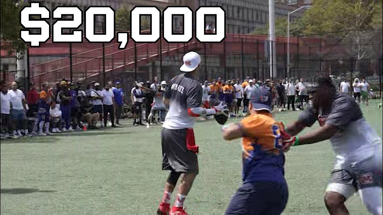 Rough Touch Football | Carver Mobb vs Undarated | $20,000 Championship ...