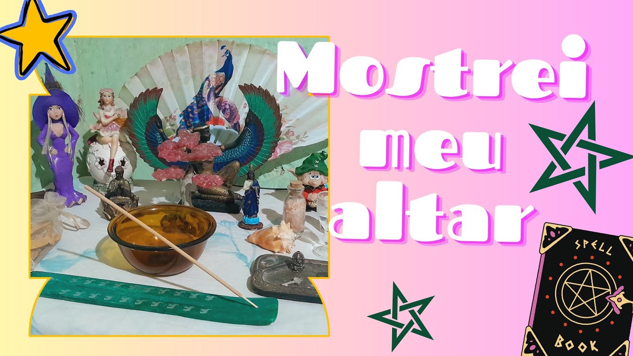 TOUR Pelo Meu Altar - Por Que Ter Um Em Casa? E Como Fazer Seu Altar? Fácil e Simples - YouTube