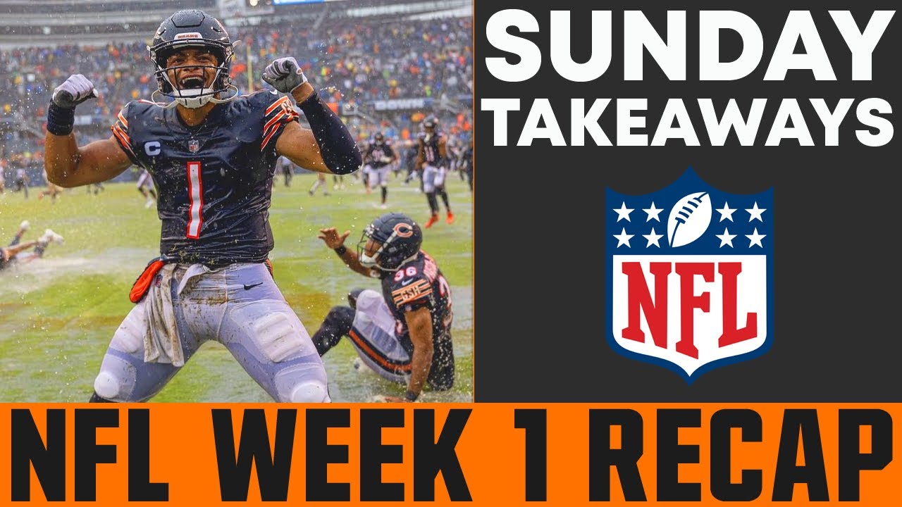 NFL Week 1 Recap | 2022 NFL Week 1 Takeaways - YouTube
