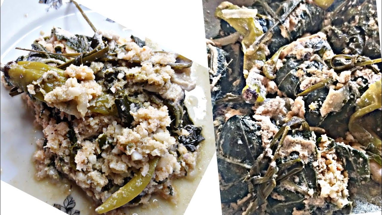 Paano magluto ng tinuktok ng Bicol/Tinuktok na Hipon/Masarap na ...